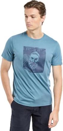 Armor Lux Ancre T-Shirt, Marin H24/Winterblue, M Homme