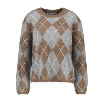 Mercer Amsterdam Scuba Rundhals Meap261018 - - Knitwear - Damen - Mehrfarbig - S