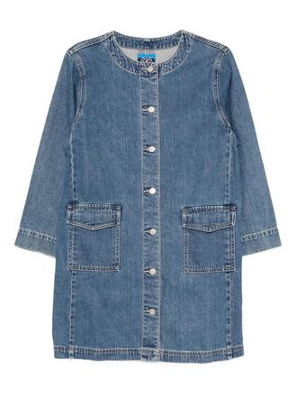 Sport b. robe en jean à patch logo - Bleu