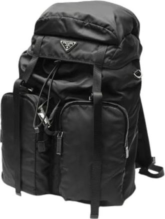 Prada unisex, Pre-owned, Noir, Taille: ONE Size Sac &agrave; dos Vintage Pre-owned