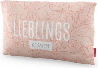 Lavida laVida Kuschelkissen f&uuml;r Dich, LIEBLINGSKISSEN, Serie Relax, Bl&uuml;te