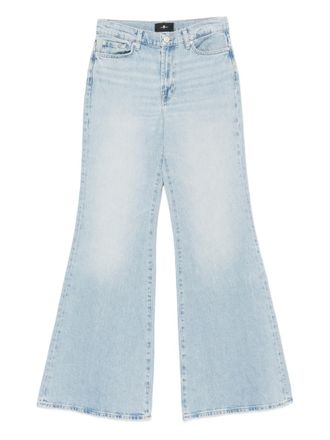 7 For All Mankind Retro Flared jeans - Blau