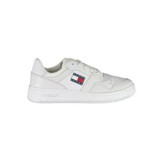 Tommy Hilfiger Femme, Chaussures, Blanc, Taille: 39 EU Sleek Baskets
