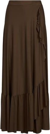 Calarena Jupe longue portefeuille volant&eacute;e Idylle