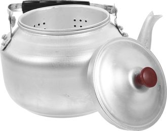 Cabilock Wasserkocher Metall Zum Kochen Von Wasser Für Küche Haushalt Mit Griff Für Induktion Gas Und Elektroherd Zum Erhitzen Von Wasser Für Tee Und Kaffee