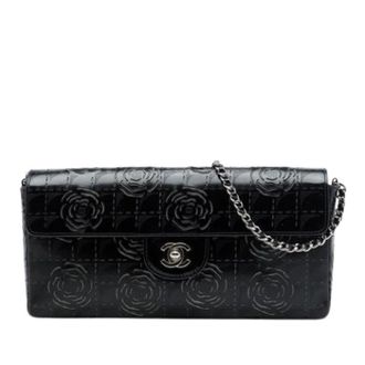 Chanel Pre-owned Patent Leather Crossbody Bag - - Pre-owned - Damen - Schwarzk - ONE SIZE
