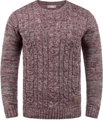 Solid Strickpullover SDPhilemon Strickpulli mit Zopfstrickmuster