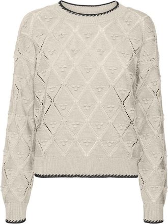 Vero Moda VMJULIAN LS O-Neck Pullover GA Boo
