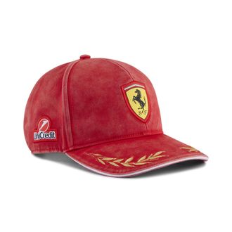Puma Casquette de baseball Replica Monza Charles Leclerc Scuderia Ferrari HP, Accessoires, Rouge, OSFA