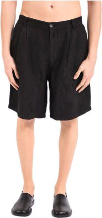 Andrea Ya'aqov Homme, Shorts, Noir, Taille: M Shorts D&eacute;contract&eacute;s