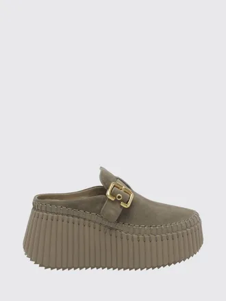 Chlo&eacute; Sandales &agrave; Talons Femme couleur Kaki
