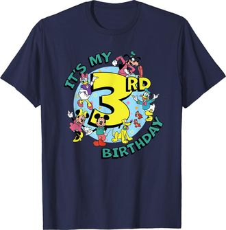 Disney Mickey and Friends Its My Third 3rd Birthday T-Shirt