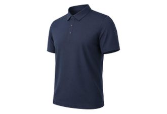 AlltheMen Poloshirt Herren Poloshirt Kurzarm mit Polokragen Modal-Baumwoll-Mischung