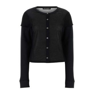 Our Legacy Blastojer Cardigan - - Knitwear - Damen - Schwarzk - S