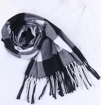 Generic ÉCharpe Pour Femme Foulards Classique Universelle Automne-Hiver Douce Et Tendance à La Texture Douce Basiques Classique