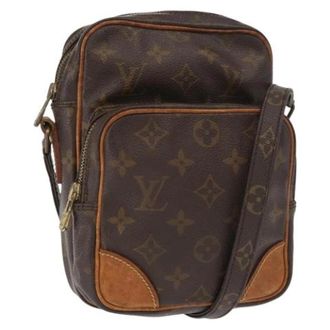 Louis Vuitton Pre-owned Vintage Canvas Cross Body Bag - - Pre-owned - Damen - Braun - ONE SIZE