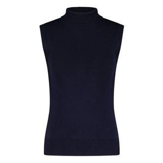 Sportmax Femme, Tops, Bleu, Taille: 40 FR Top sans manches