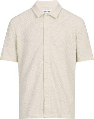 Sams&oslash;e & Sams&oslash;e Chemise maille en coton m&eacute;lang&eacute;