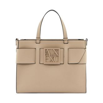 A|X Armani Exchange Shopper Bag - - Bags - Damen - Beige - ONE SIZE