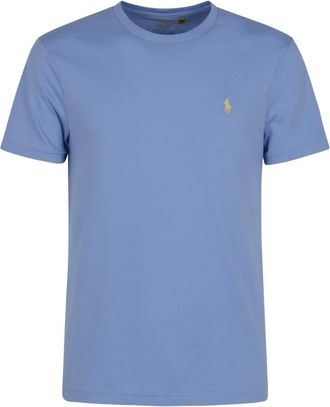 Polo Ralph Lauren Homme, Tops, Bleu, Taille: XL T-shirt &agrave; Manches Courtes
