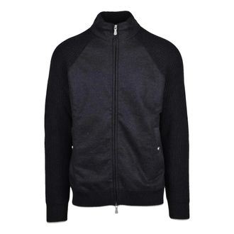 Eleventy Wolljacke - - Knitwear - Herren - Schwarzk - XL