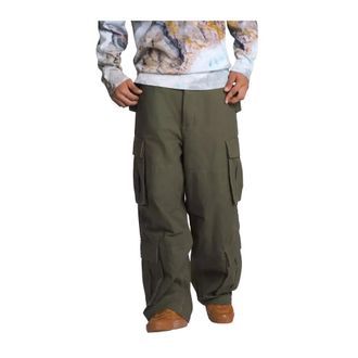Vans Pantalon Cargo Grape Leaf Style Streetwear - Homme - Pantalons - Vert - Taille: W31