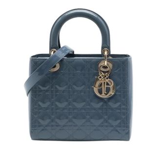 Dior Pre-owned Lady Dior Handtasche - - Pre-owned - Damen - Blau - ONE SIZE