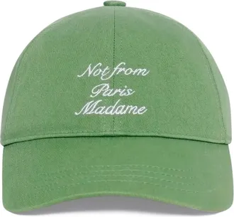 Dr&ocirc;le de Monsieur Homme, Accessoires, Vert, Taille: ONE Size Slogan Baseball Cap