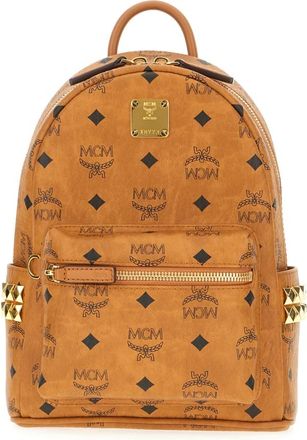 MCM Mcm, Femme, Sacs, Brun, Taille: ONE Size Sac &agrave; Dos &Eacute;l&eacute;gant pour un Usage Quotidien