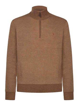 Polo Ralph Lauren Pull Col Rond - Marron