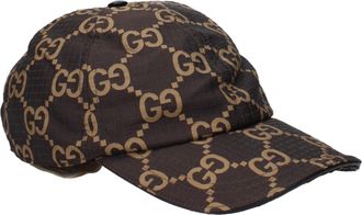Gucci Hommess Chapeaux Tissu Marron