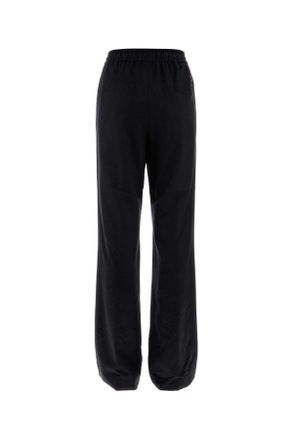 Moncler Womens Graphite Wool Blend Pant 786 Pantaloni Trousers