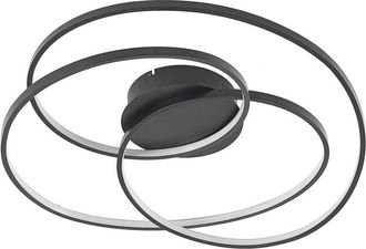 Lindby Led Plafonnier &agrave; intensit&eacute; variable Kateryna pour salon & salle &agrave; manger