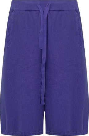 Laneus Homme, Shorts, Bleu, Taille: S Bermudas Tricot&eacute;es