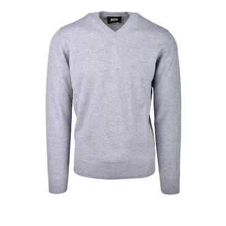 Alpha Studio Maglia - - Knitwear - Herren - Grau - M