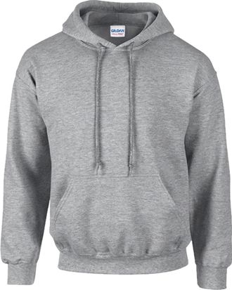 Gildan Sweatshirt mit Kapuze Heavy Blend 5XL,1x Sportgrey & 1 HLKauf Block