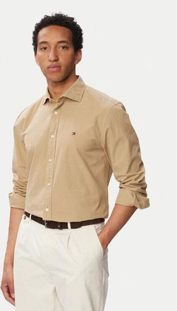 Tommy Hilfiger Hemd Gmd MW0MW43298 Beige Regular Fit