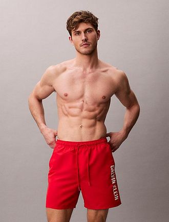 Calvin Klein Short de bain mi-long avec cordon de serrage - Intense Power
