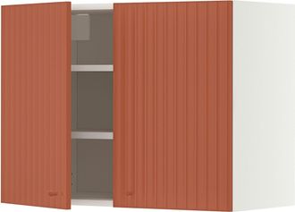 IKEA METOD Wandschrank mit B&ouml;den und 2 T&uuml;ren