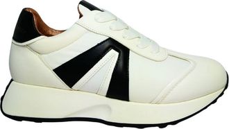 Alexander Smith Femme, Chaussures, Blanc, Taille: 37 EU Baskets Pelle