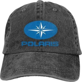 Generic Casquette de baseball avec logo Polaris, unisexe, style d&eacute;contract&eacute;, en coton vieilli