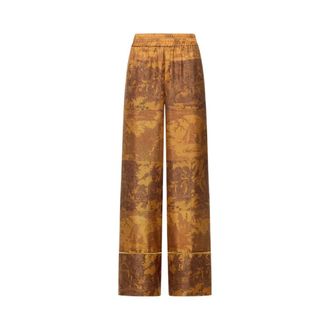 Pierre-Louis Mascia Aloegum Wide Hosen - - Trousers - Damen - Braun - XS