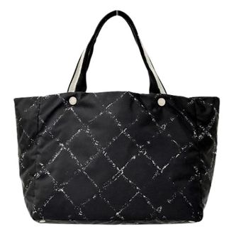 Chanel Pre-owned Nylon Tote Bag - - Pre-owned - Damen - Schwarzk - ONE SIZE
