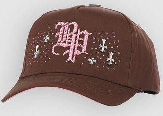 Broken Promises Charmed Snapback Cap brown