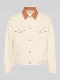 Calvin Klein Jeans Regular Fit Jeansjacke aus reiner Baumwolle
