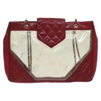 Chanel Pre-owned Vinyl chanel-taschen - - Pre-owned - Damen - Rot - ONE SIZE