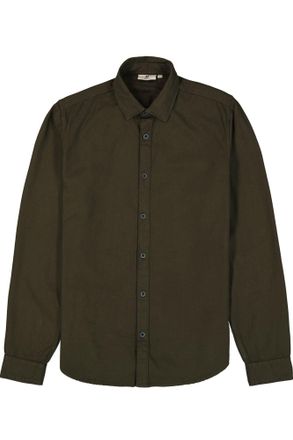 Garcia Garcia Herren Shirt Long Sleeve Hemd, Dark Green, S