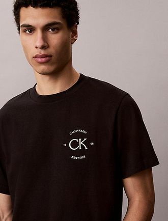 Calvin Klein T-shirt avec logo brod&eacute;
