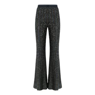 Missoni Ds26Wi05 Weite Hose - - Trousers - Damen - Schwarzk - XS