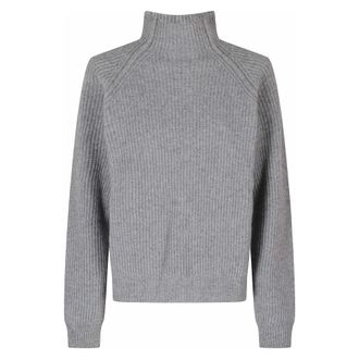 Federica Tosi Dolcevita Manica Lunga - - Knitwear - Damen - Grau - XS
